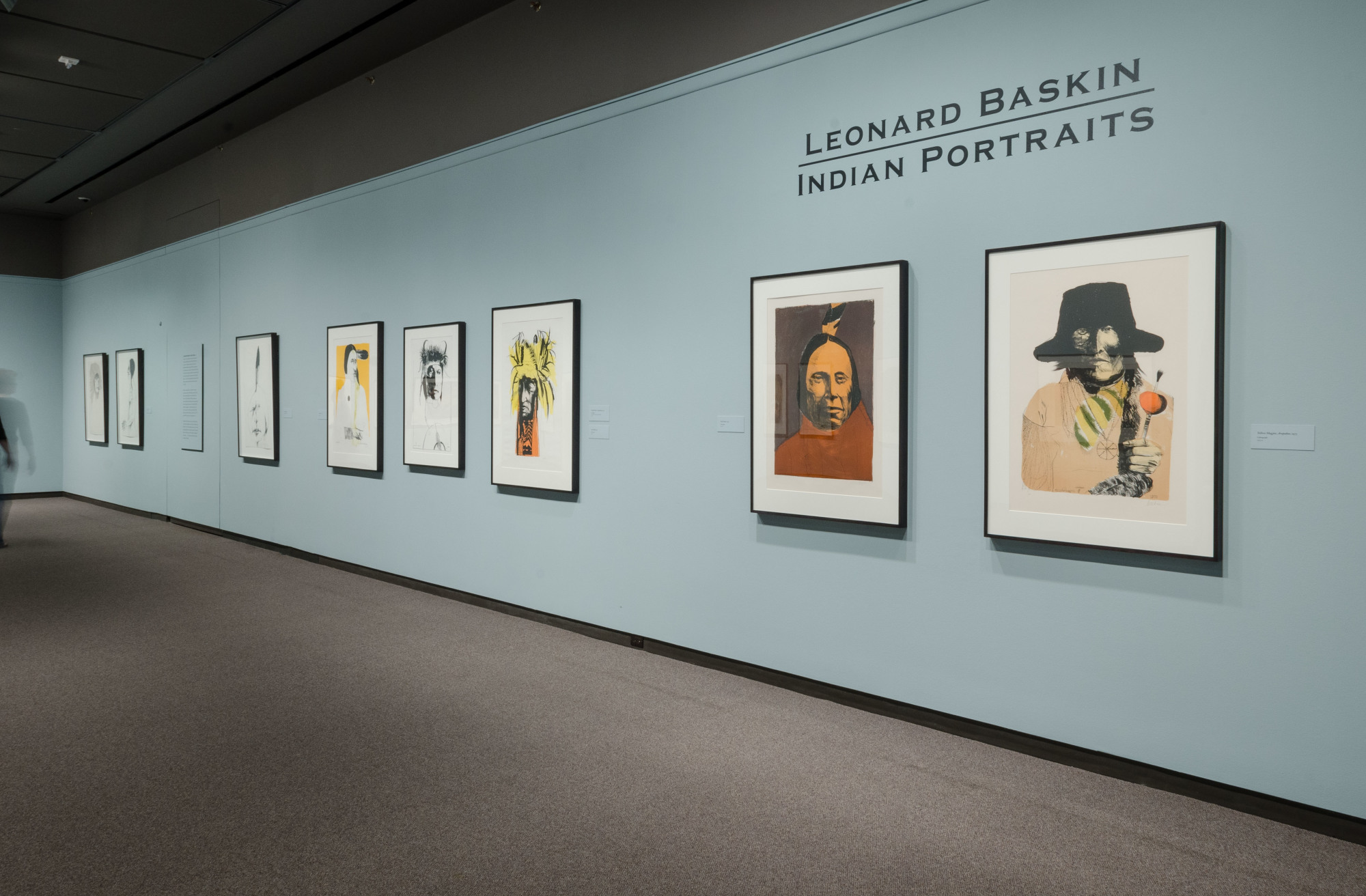 Leonard Baskin: Indian Portraits | Amon Carter Museum of American Art