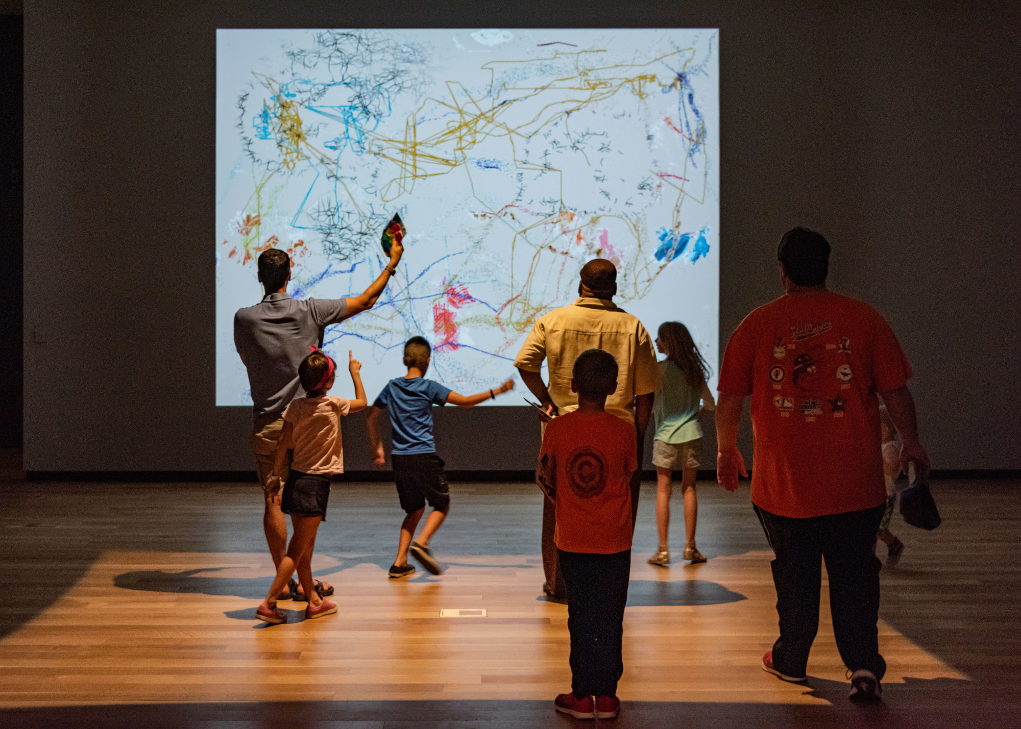 Set in Motion: Camille Utterback and Art That Moves | Amon Carter ...