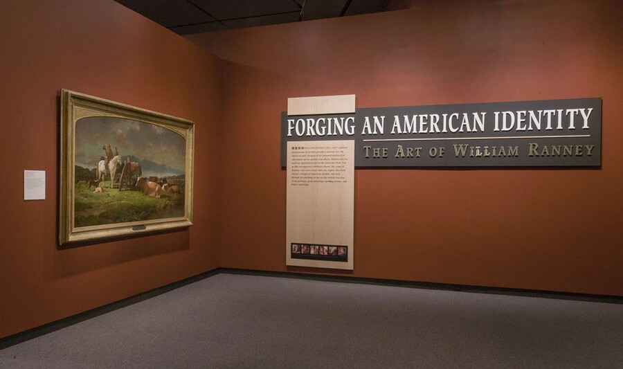 Paintings of Frontier Life, Historical Scenes on View in Forging an ...