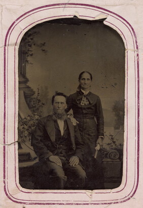 [Zerelda James Samuels and Dr. Rueben Samuels] | Amon Carter Museum of ...