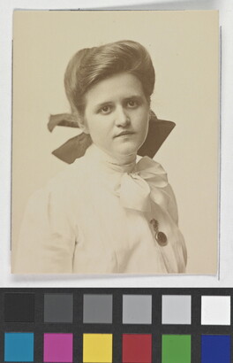 [Portrait of Clara Sipprell with bow in hair] | Amon Carter Museum of ...