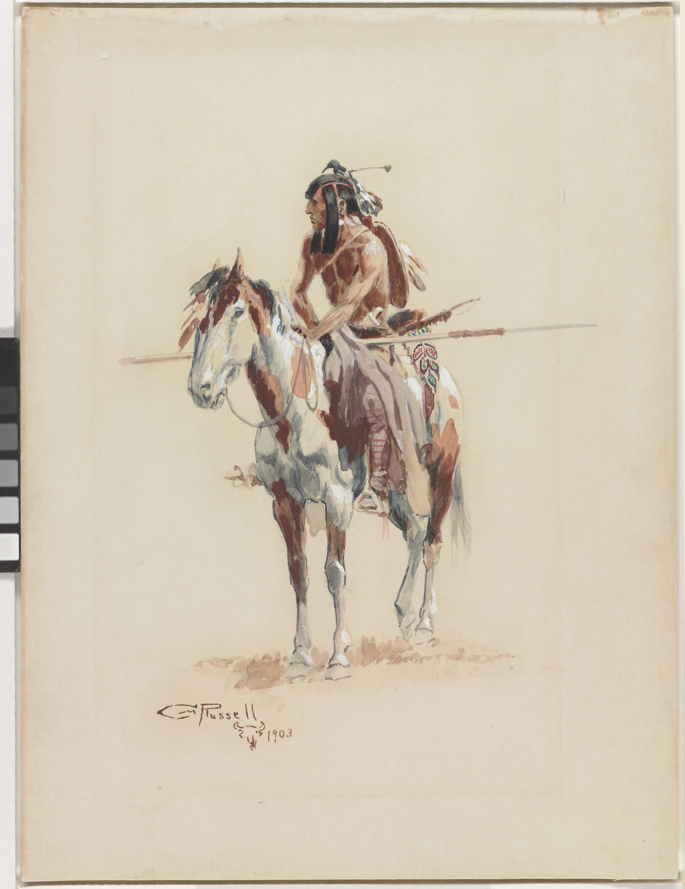 Powder Face Arapaho | Amon Carter Museum of American Art