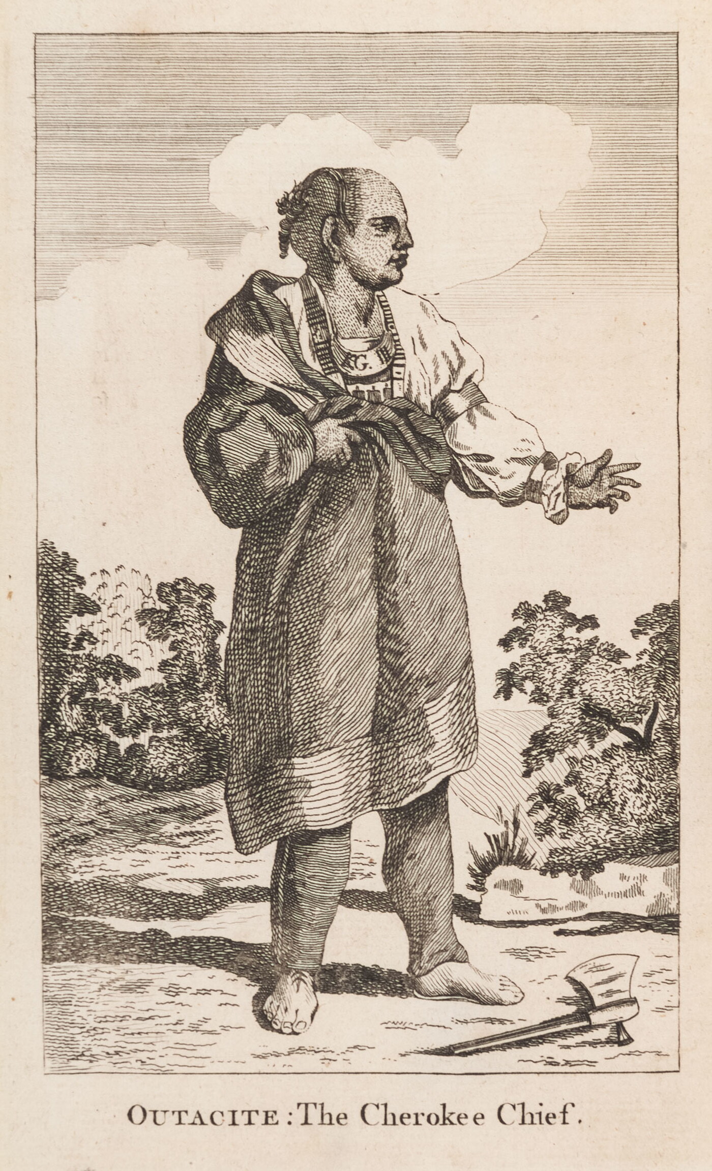 Outacite: The Cherokee Chief. | Amon Carter Museum of American Art