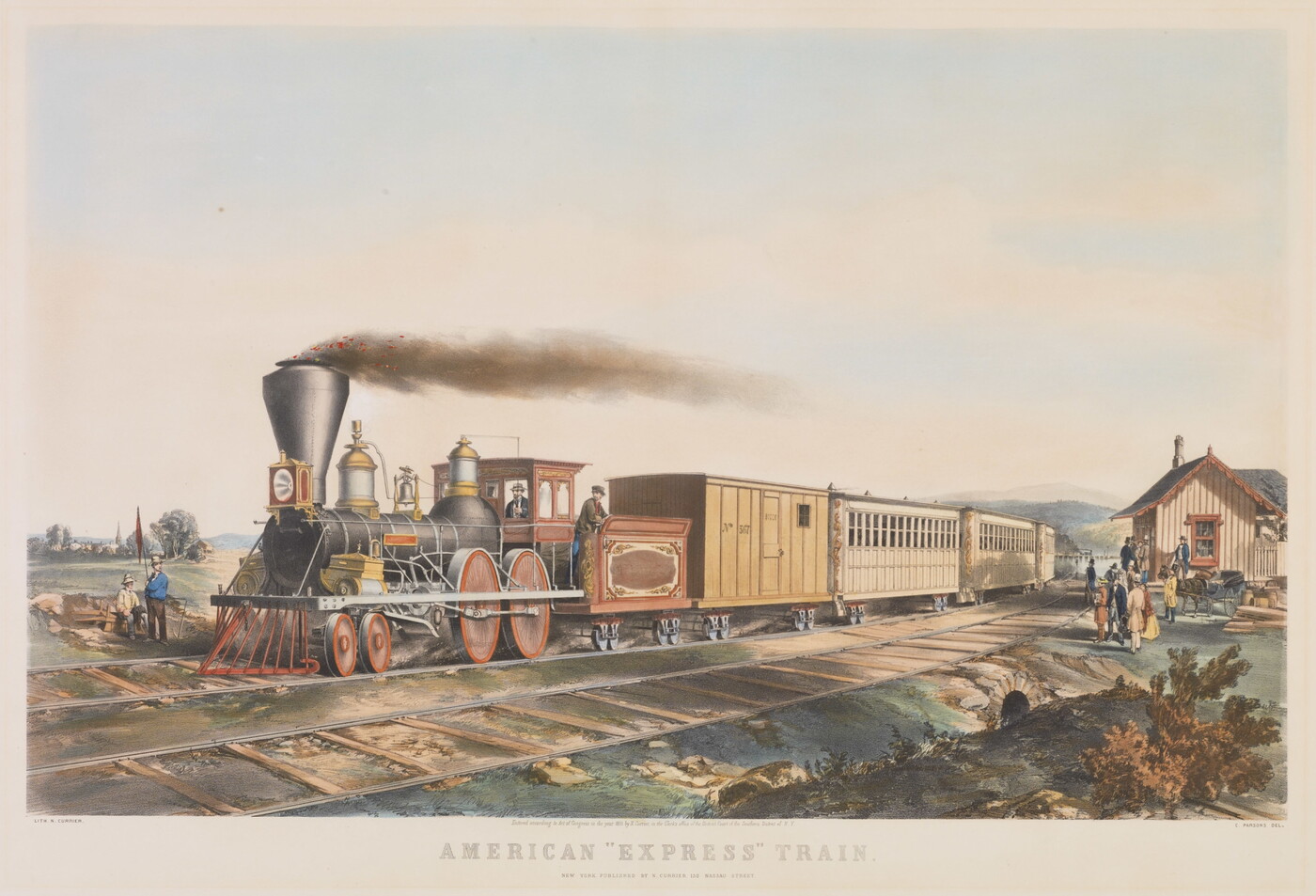American "Express" Train. | Amon Carter Museum of American Art