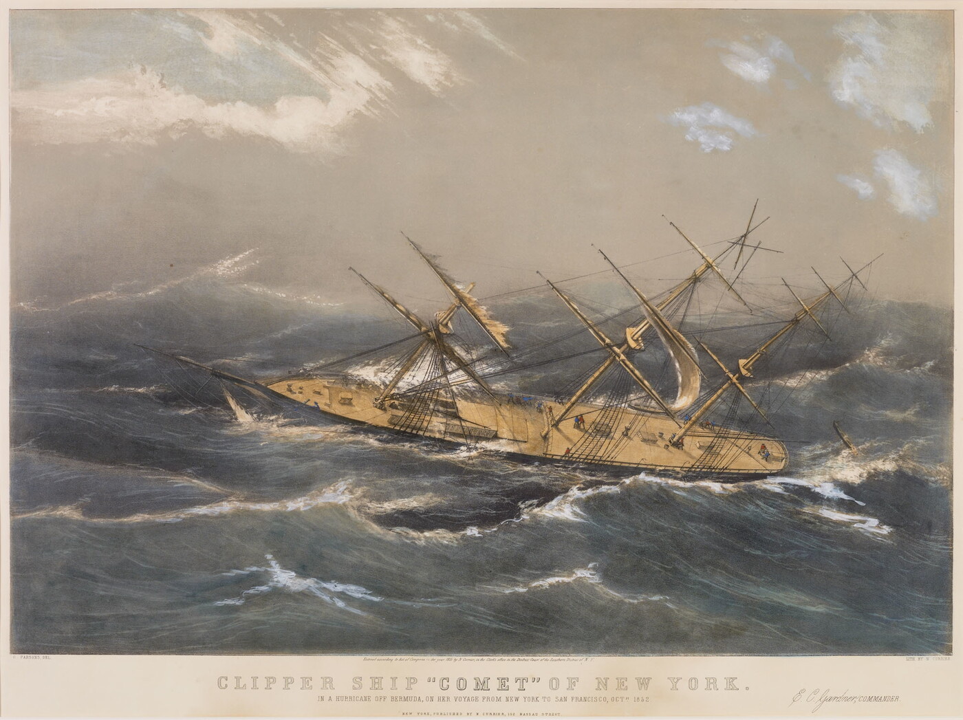 Clipper Ship "Comet" of New York. | Amon Carter Museum of American Art