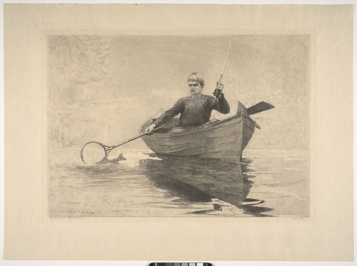 Fly Fishing, Saranac Lake | Amon Carter Museum of American Art