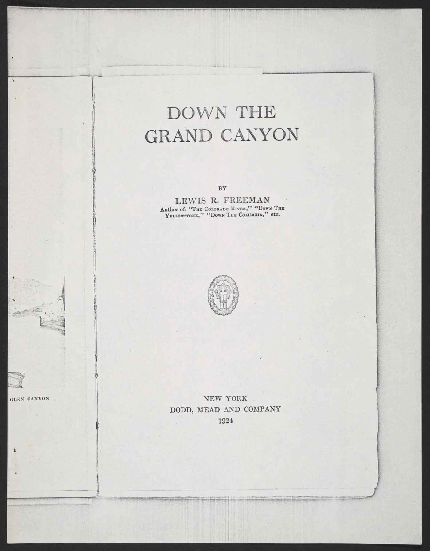 "Down the Grand Canyon" by Lewis R. Freeman. 1924. | Amon Carter Museum ...