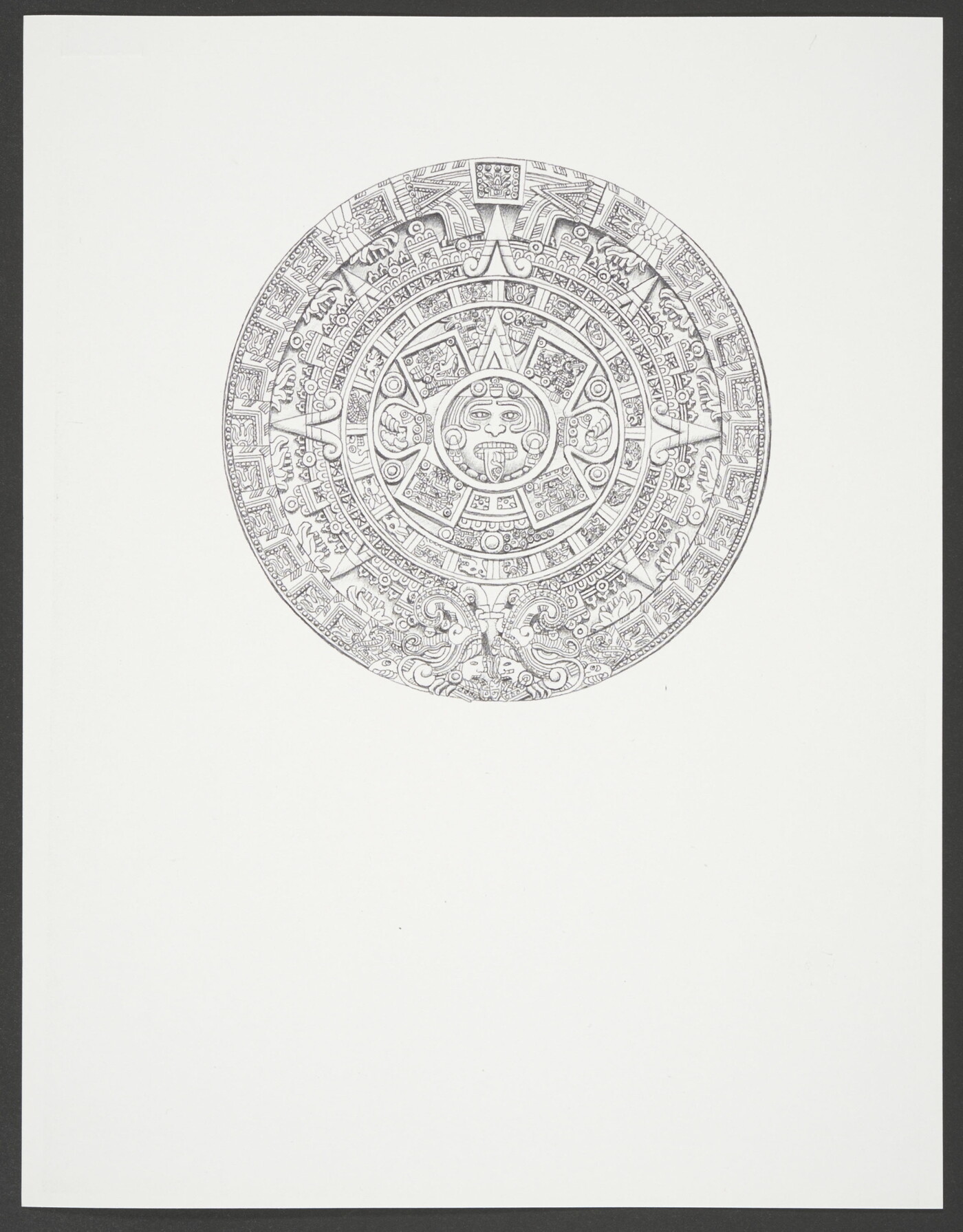 Mesoamerican Sacred Geometry Manuscript. n.d. | Amon Carter Museum of ...