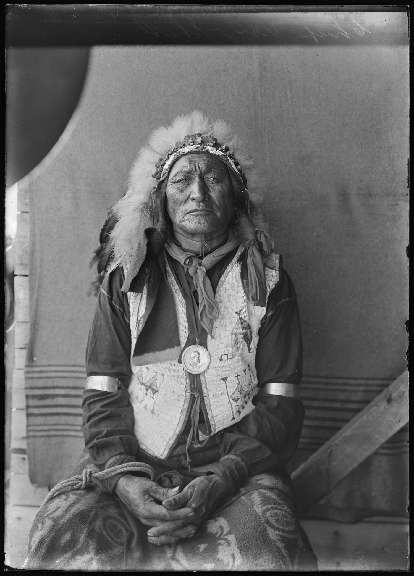 Chief Iron Shell, performer with Pawnee Bill's Wild West Show | Amon ...
