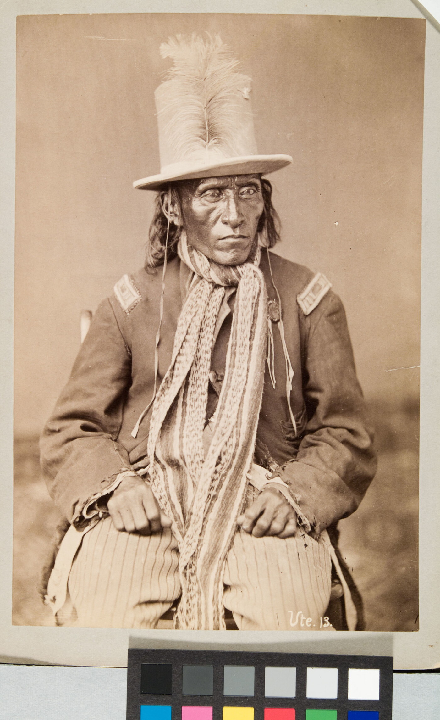 Cu-Ra-Ca-Te, Former Ute War Chief of Muache Band | Amon Carter Museum ...