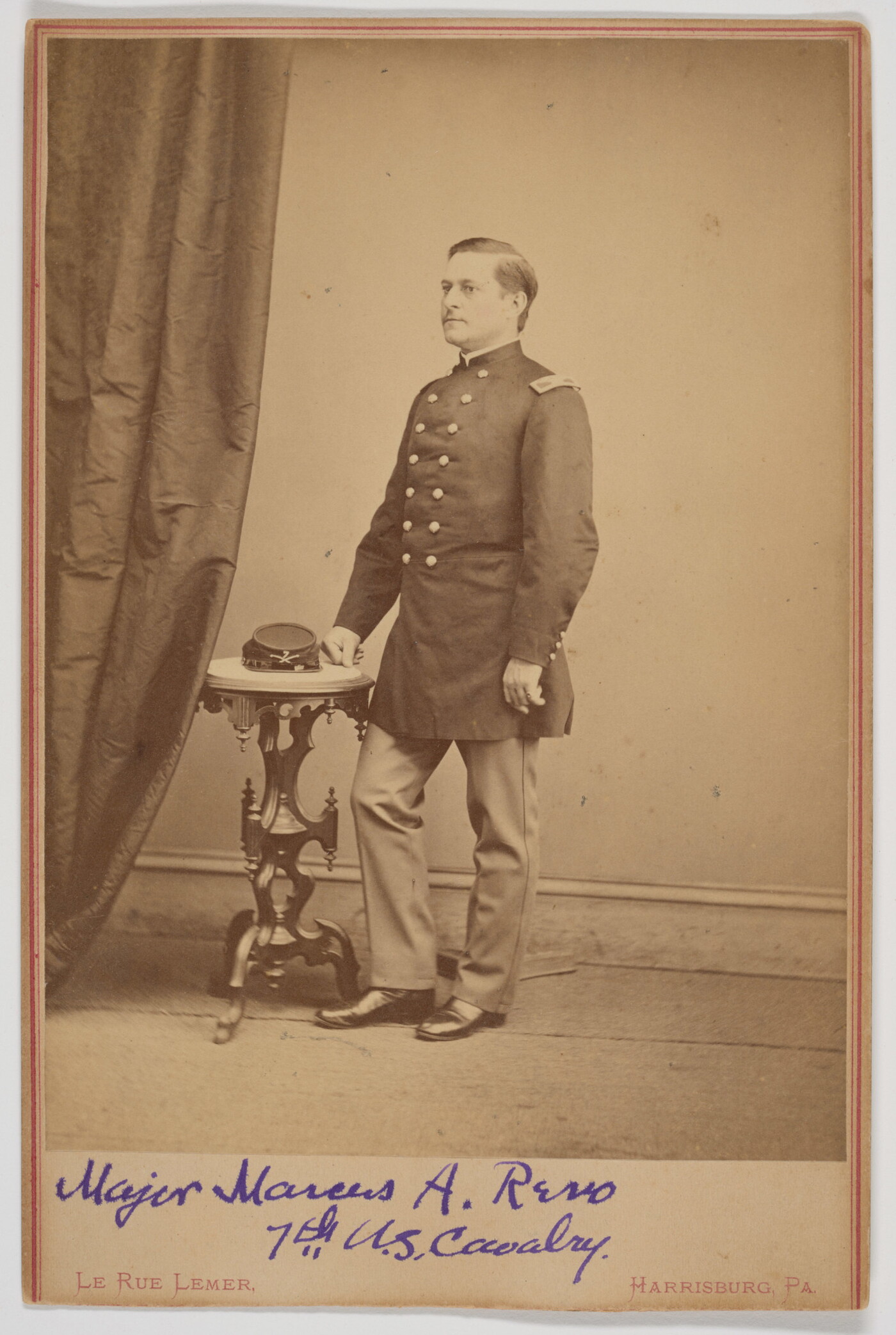 Major Marcus A. Reno, 7th U.S. Cavalry | Amon Carter Museum of American Art