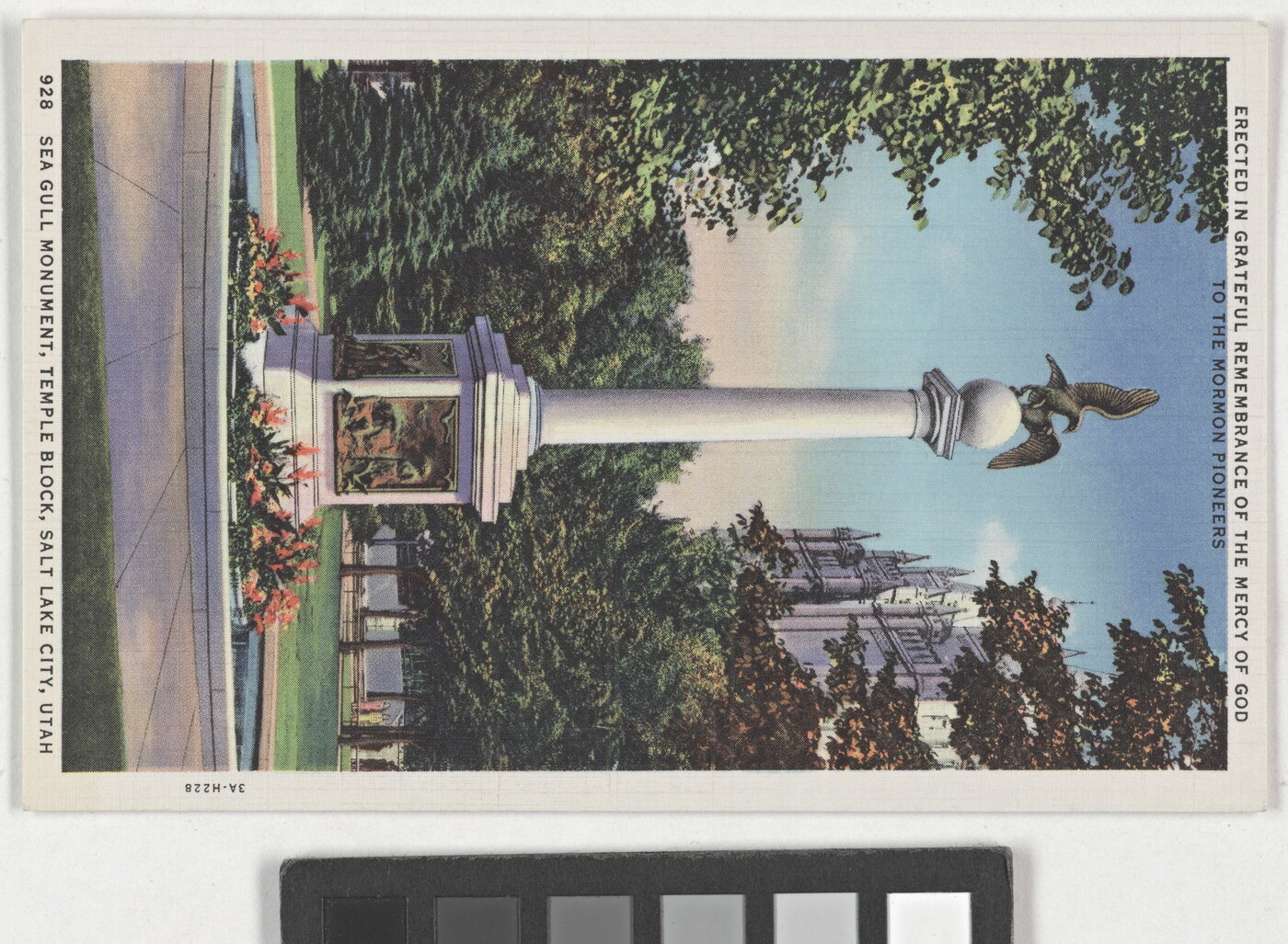 Sea Gull Monument, Temple Block, Salt Lake City, Utah | Amon Carter ...