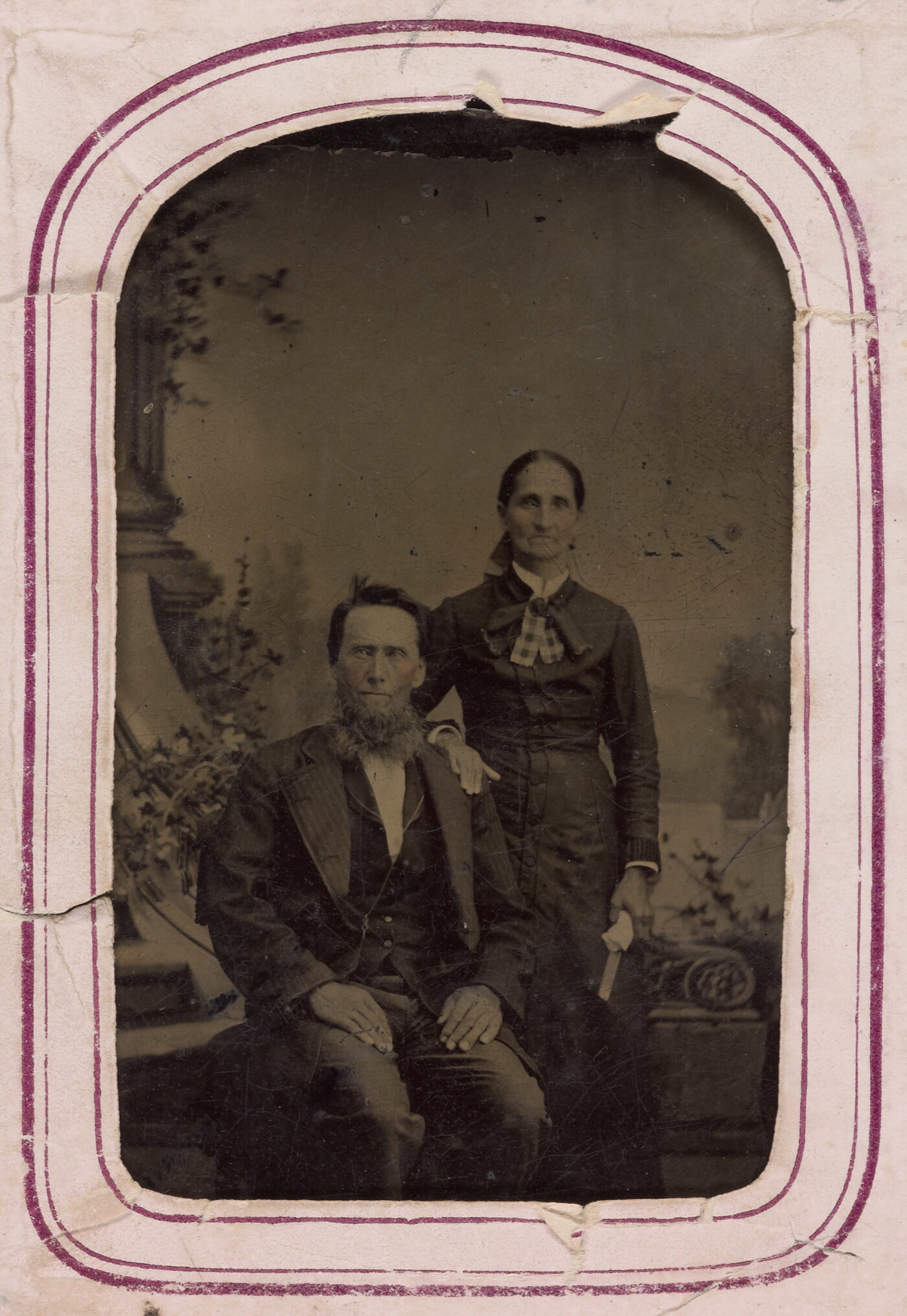 [Zerelda James Samuels and Dr. Rueben Samuels] | Amon Carter Museum of ...