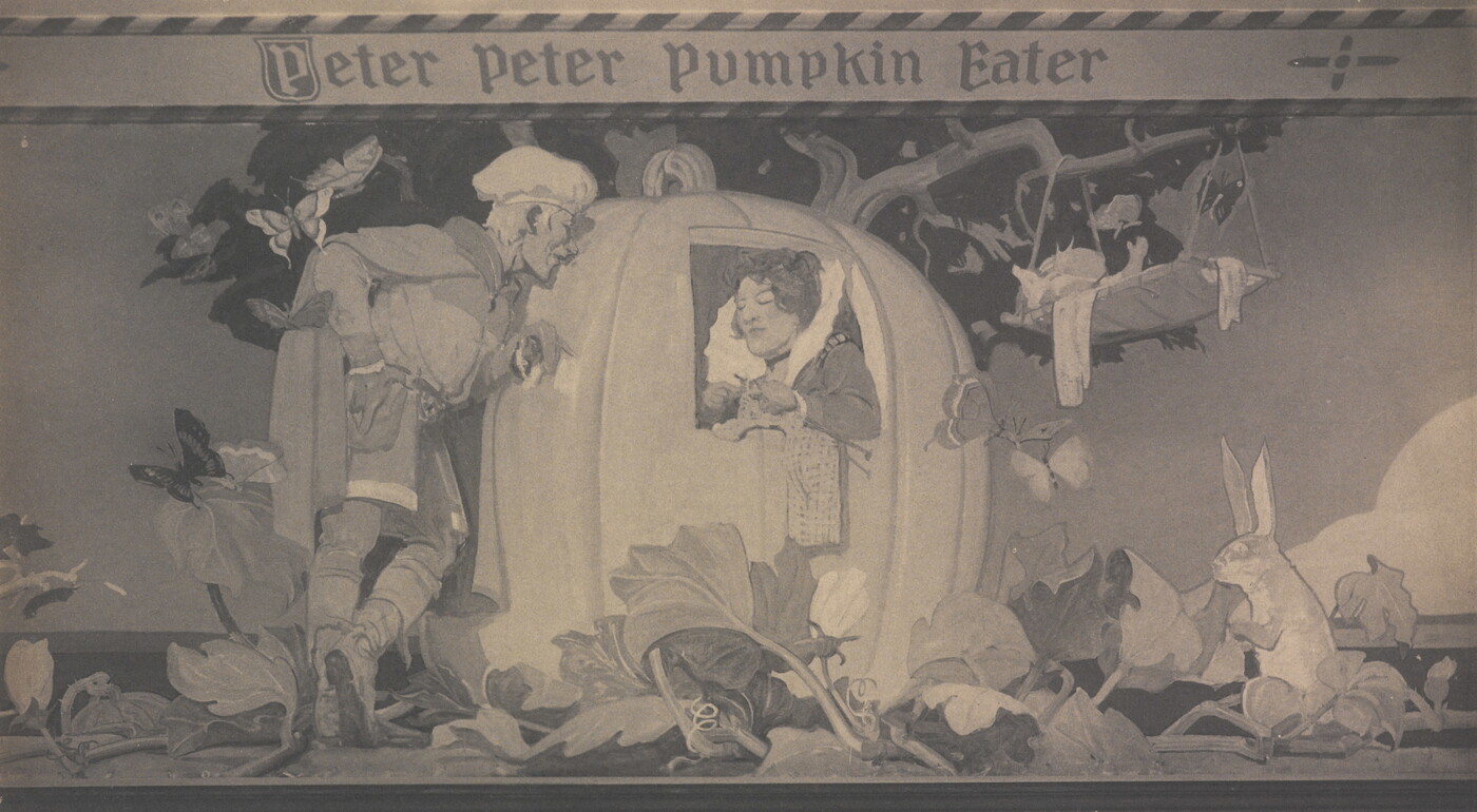 [Allen Tupper True "Peter Peter Pumpkin Eater" mural at Colorado ...