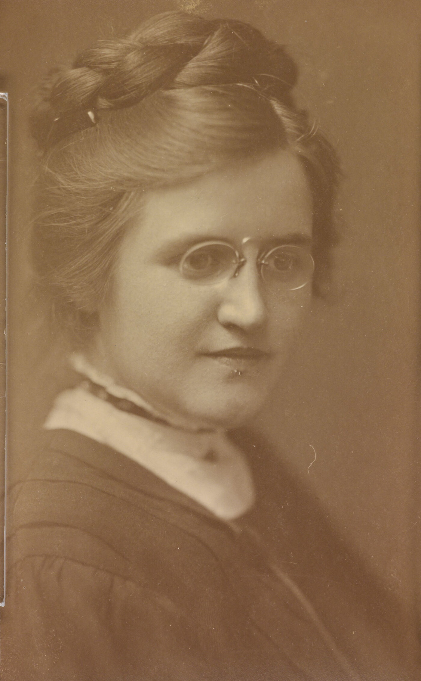 [Portrait of Clara Sipprell wearing glasses] | Amon Carter Museum of ...