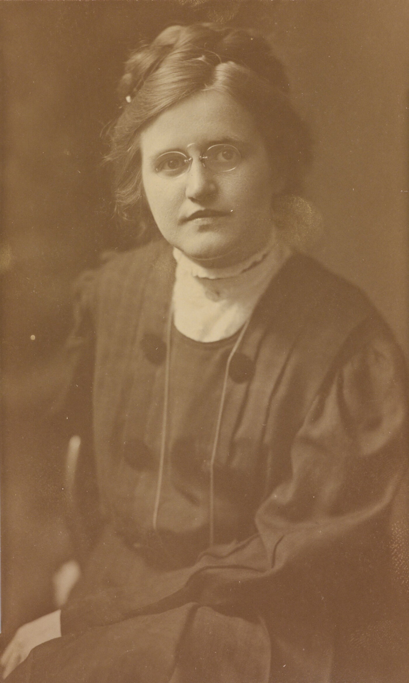 [Portrait of Clara Sipprell wearing glasses] | Amon Carter Museum of ...