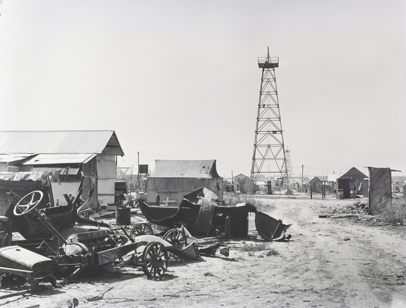 Oil Dominates Freer, Texas, in 1937 | Amon Carter Museum of American Art