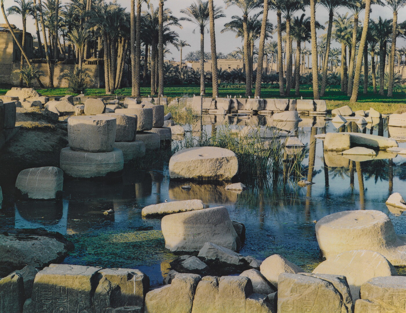 West Hall, Temple of Ptah, Memphis, Egypt, February 3, 1973 | Amon ...