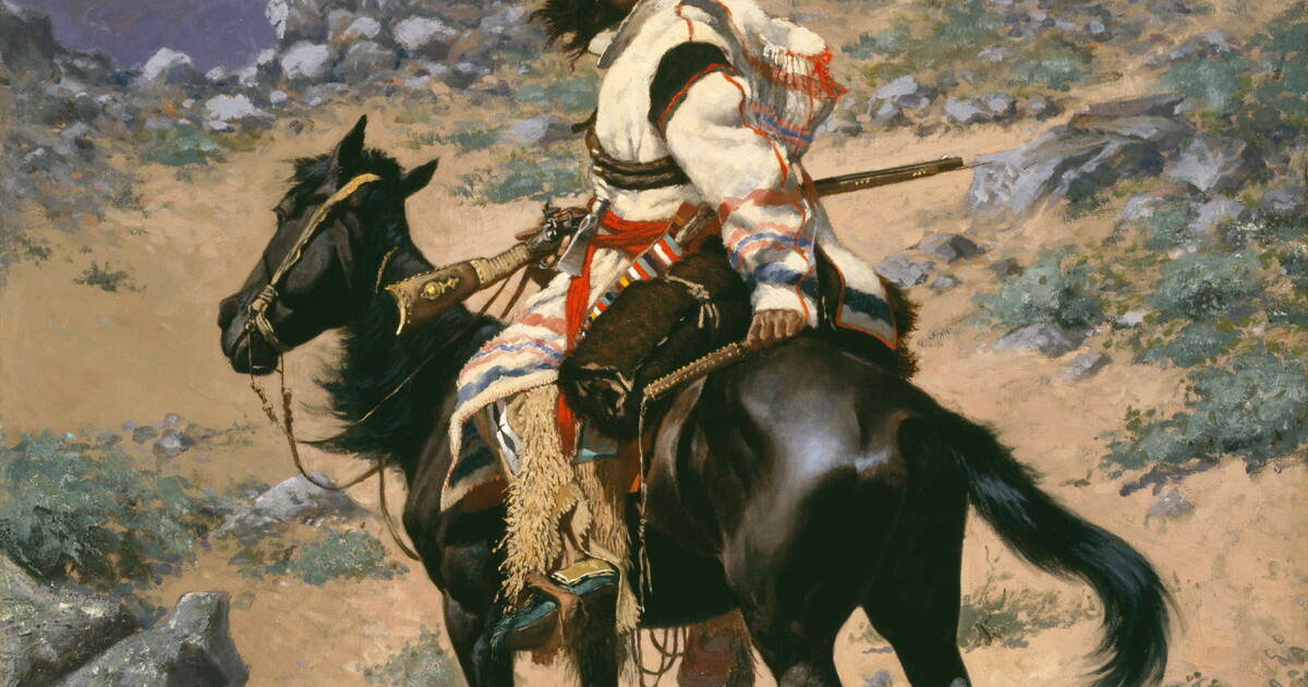 An Indian Trapper | Amon Carter Museum of American Art