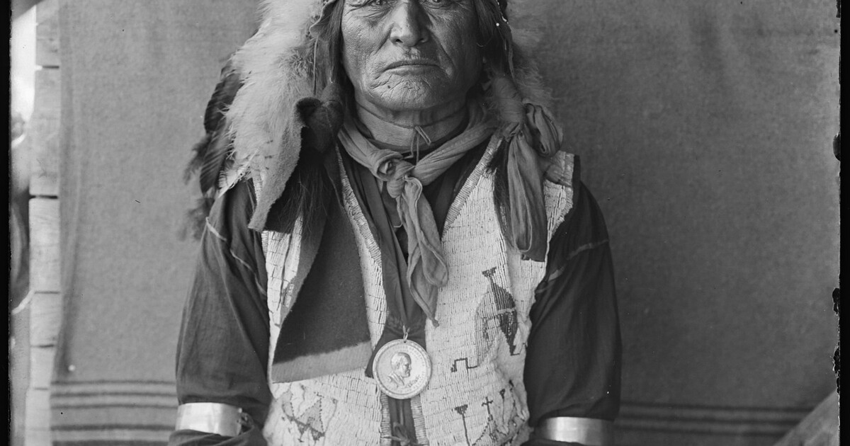 Chief Iron Shell, performer with Pawnee Bill's Wild West Show | Amon ...