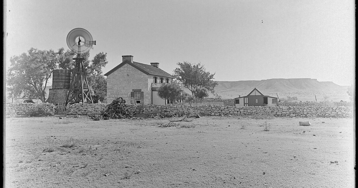 Ranching headquarters of Hank Smith, pioneer cowboy in the area. This ...