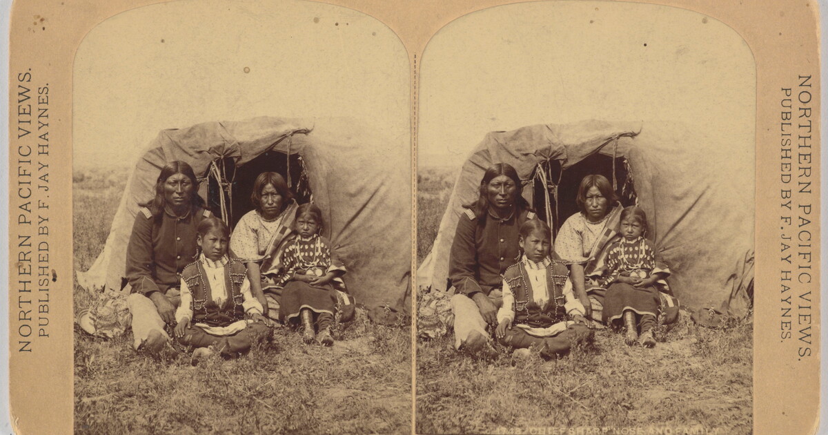 Chief Sharp Nose and family | Amon Carter Museum of American Art