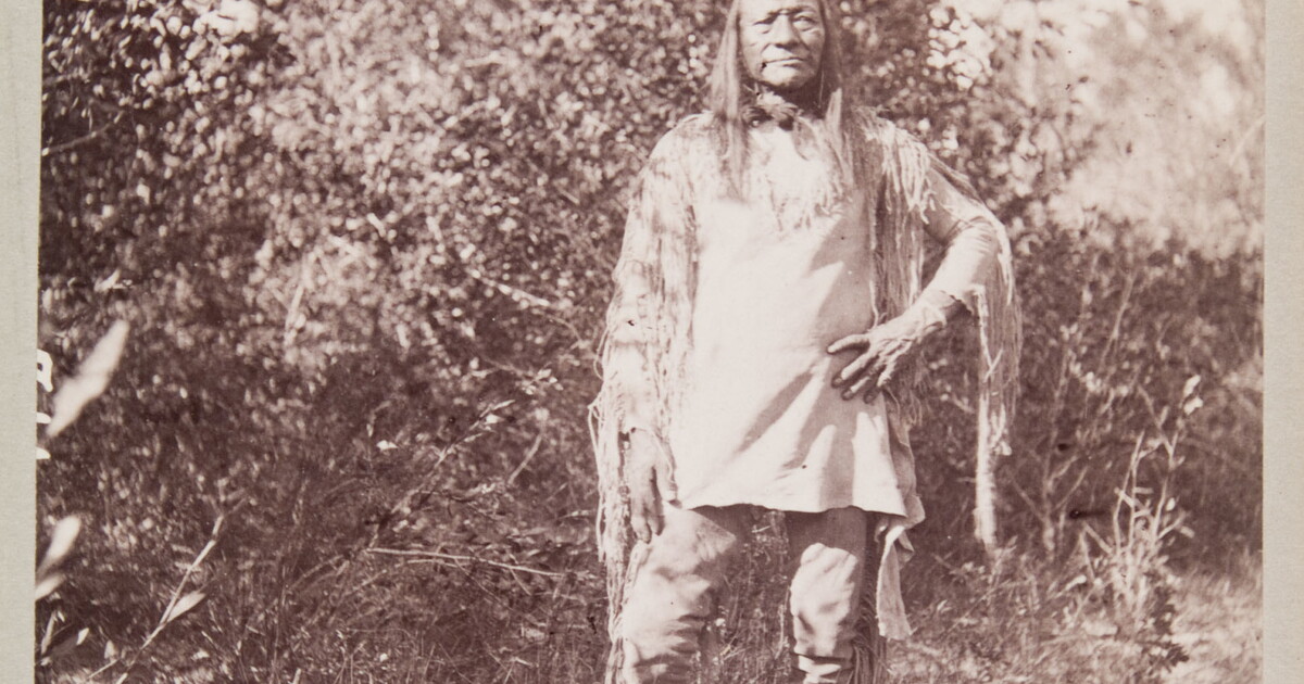 Portrait of Antero (Graceful Walker), War Chief of the Uinta Band ...