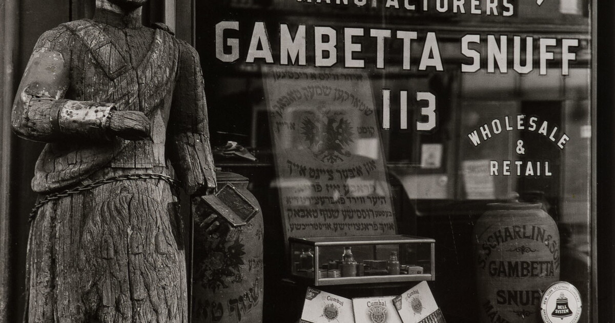 Snuff Shop, 113 Division Street | Amon Carter Museum of American Art